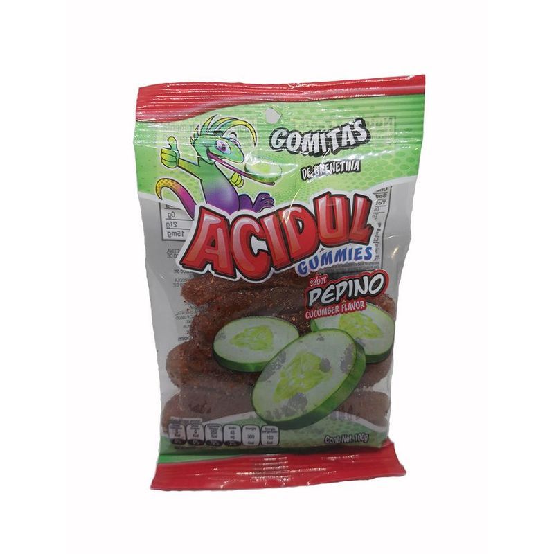 Acidul Spicy Cucumber Gummies 3 oz – El Sabor Market